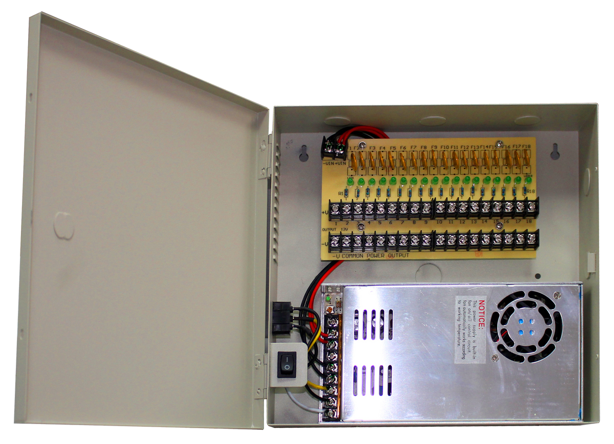 5 of 30A UL listed Power Box(PS-DC30A18UPC)