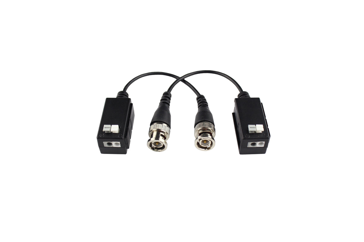 HD VIDEO BALUN for CCTV Cameras EX SDI TVI CVI AHD 2 Pairs Hybrid 4MP